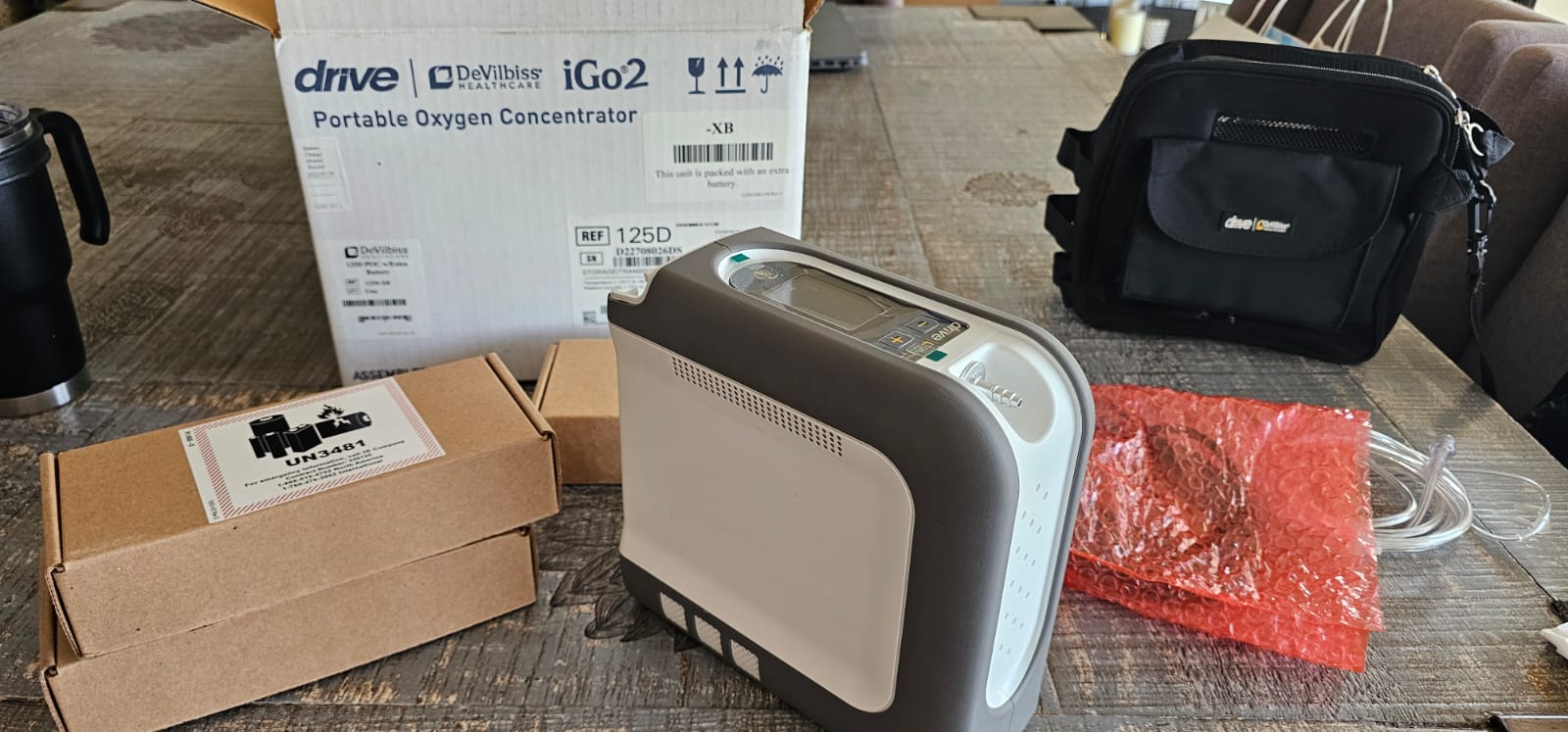 DeVilbiss iGo2 Portable Oxygen Concentrator - Medical Humana